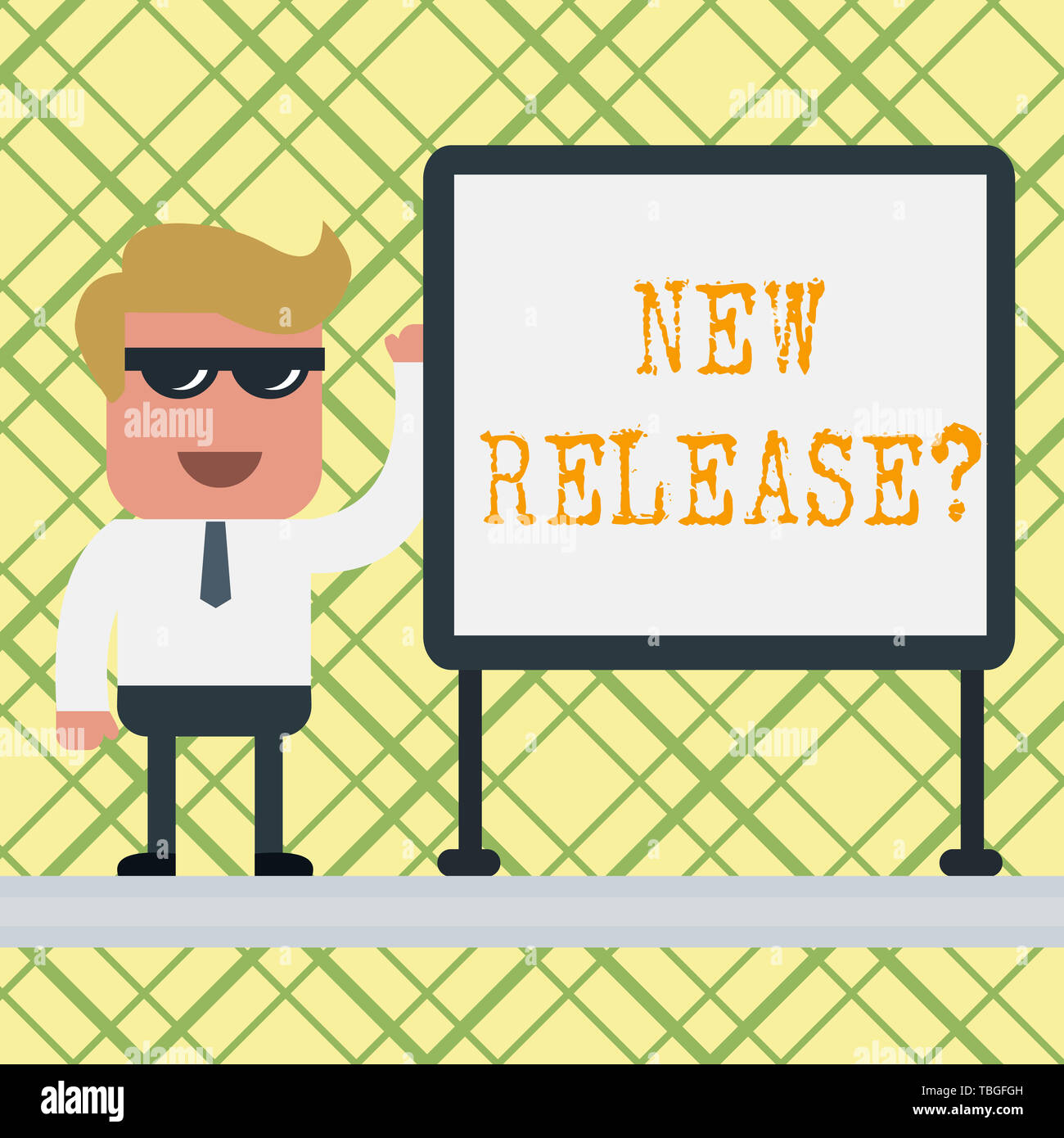 Conceptual hand writing showing New Release Question. Concept meaning ...