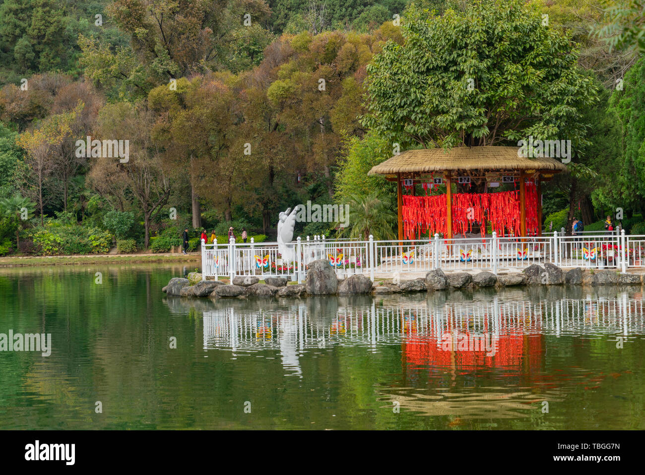 Butterfly fountain hi-res stock photography and images - Alamy