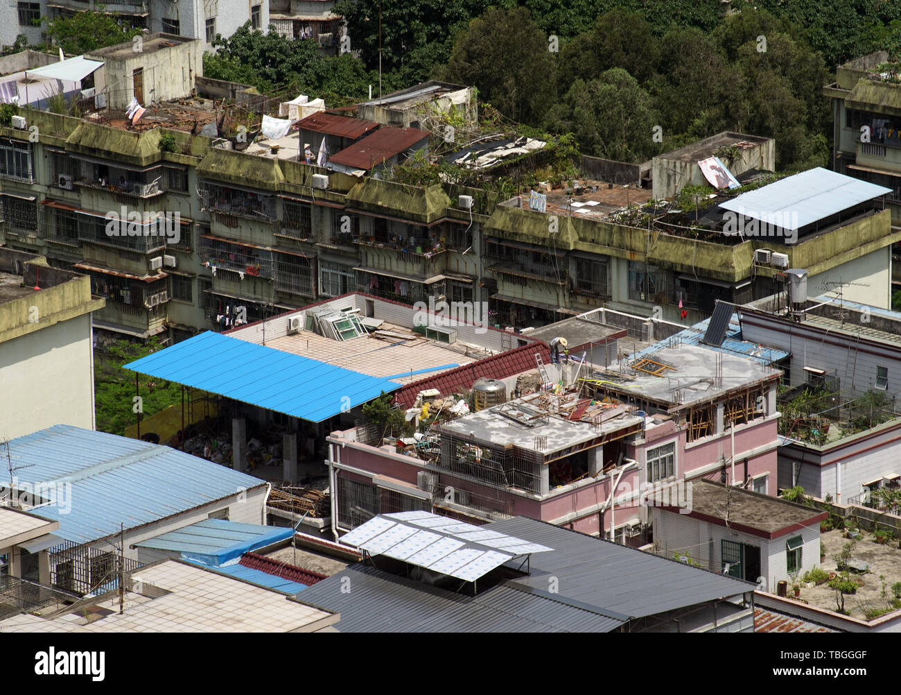 Huangbei Ling Building, Shenzhen Stock Photo - Alamy