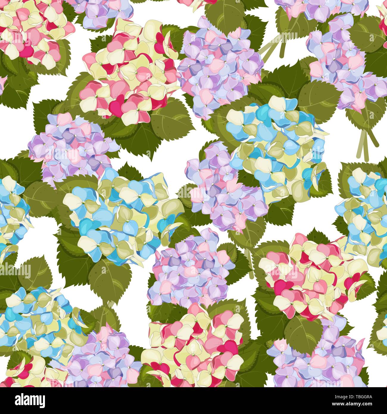 Hydrangea design Stock Vector Images - Alamy