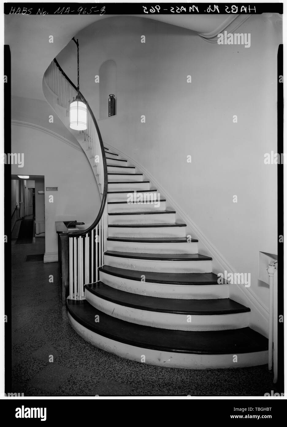 MAIN STAIRWAY, FIRST FLOOR Parkman House, 33 Beacon Street, Boston ...
