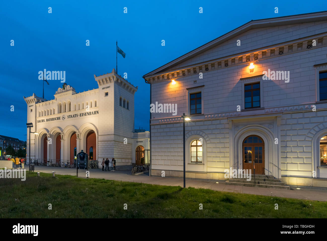 Bayrischer Bahnhof , Gose brewery, Leipzig, Germany Stock Photo - Alamy