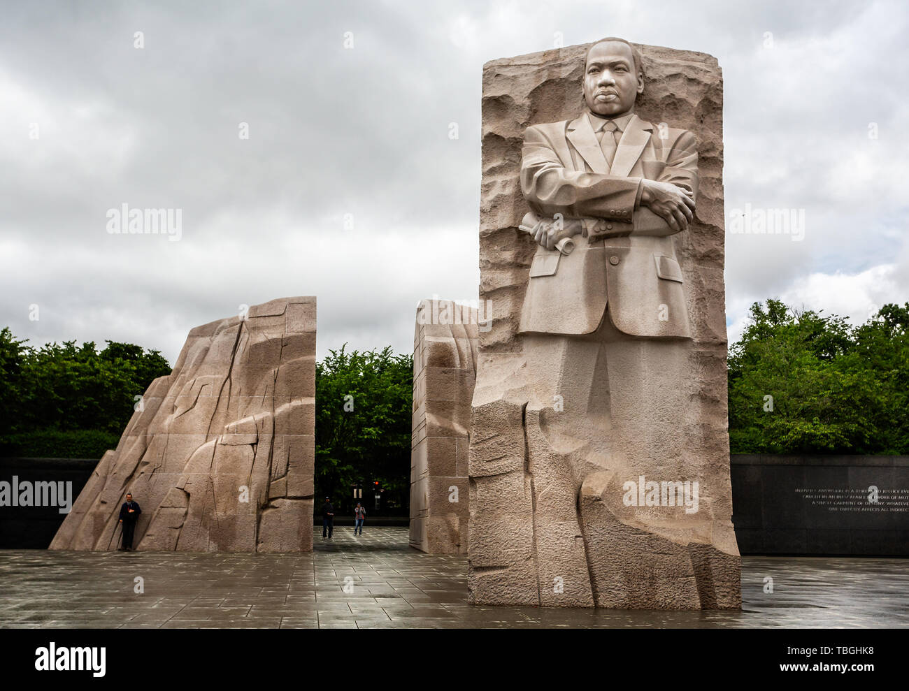 Massive statue of Martin Luther King Jr in The Martin Luther King ...