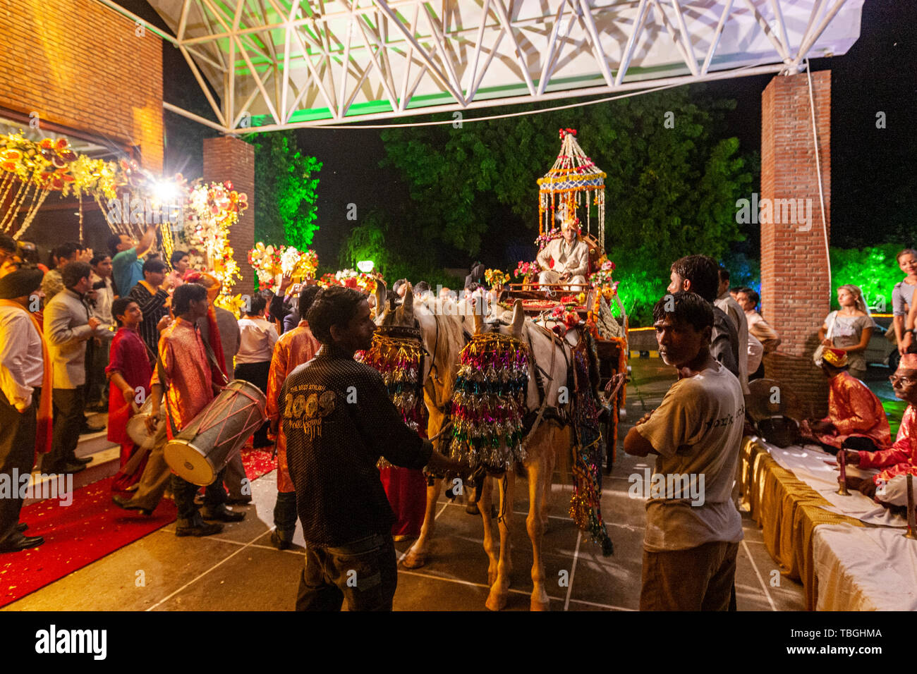 Indian Wedding Groom Entrance