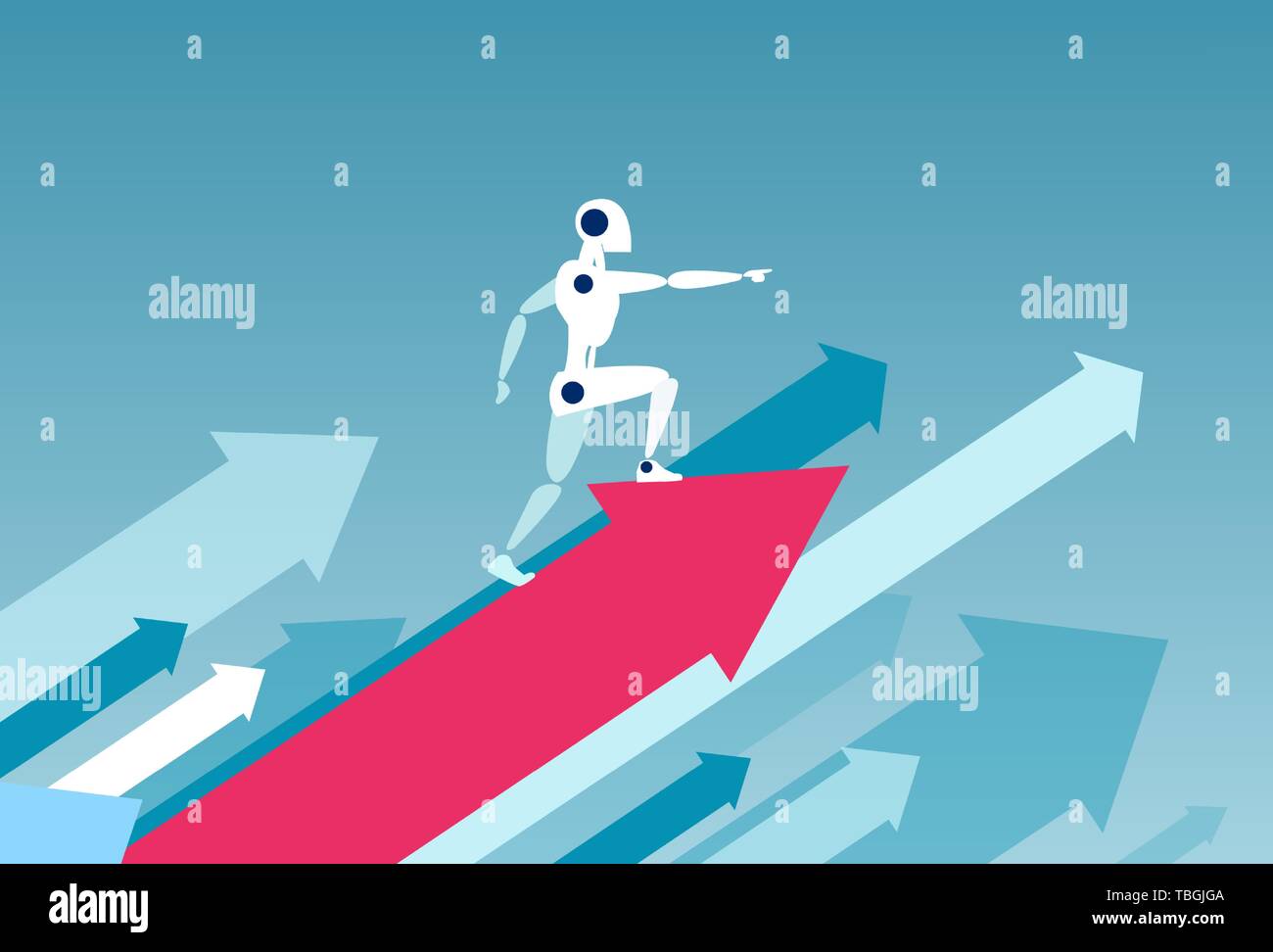 A symbol of modernization Stock Vector Images - Alamy