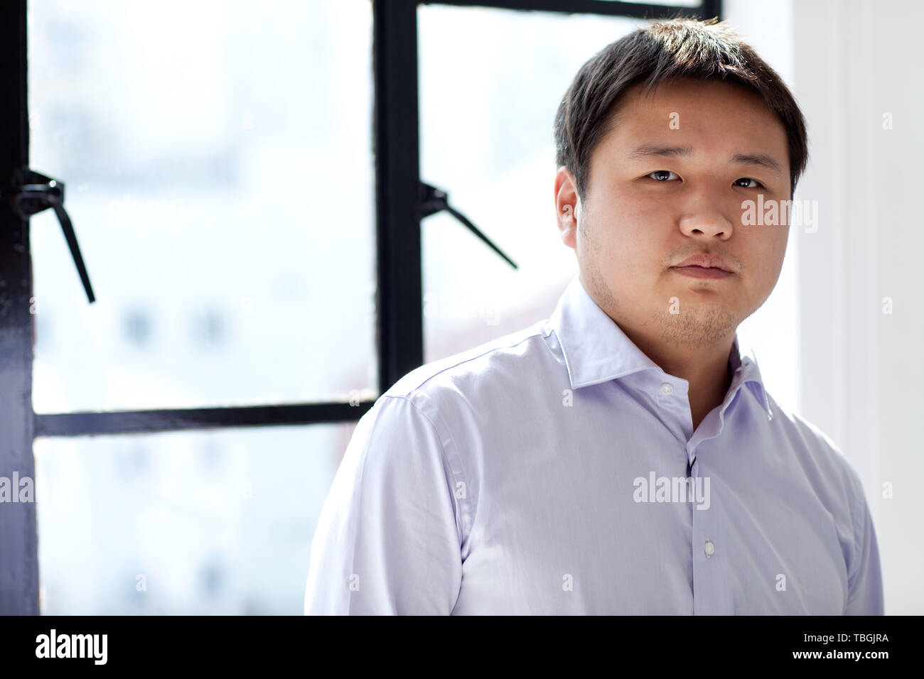 A white-collar man in the office Stock Photo - Alamy