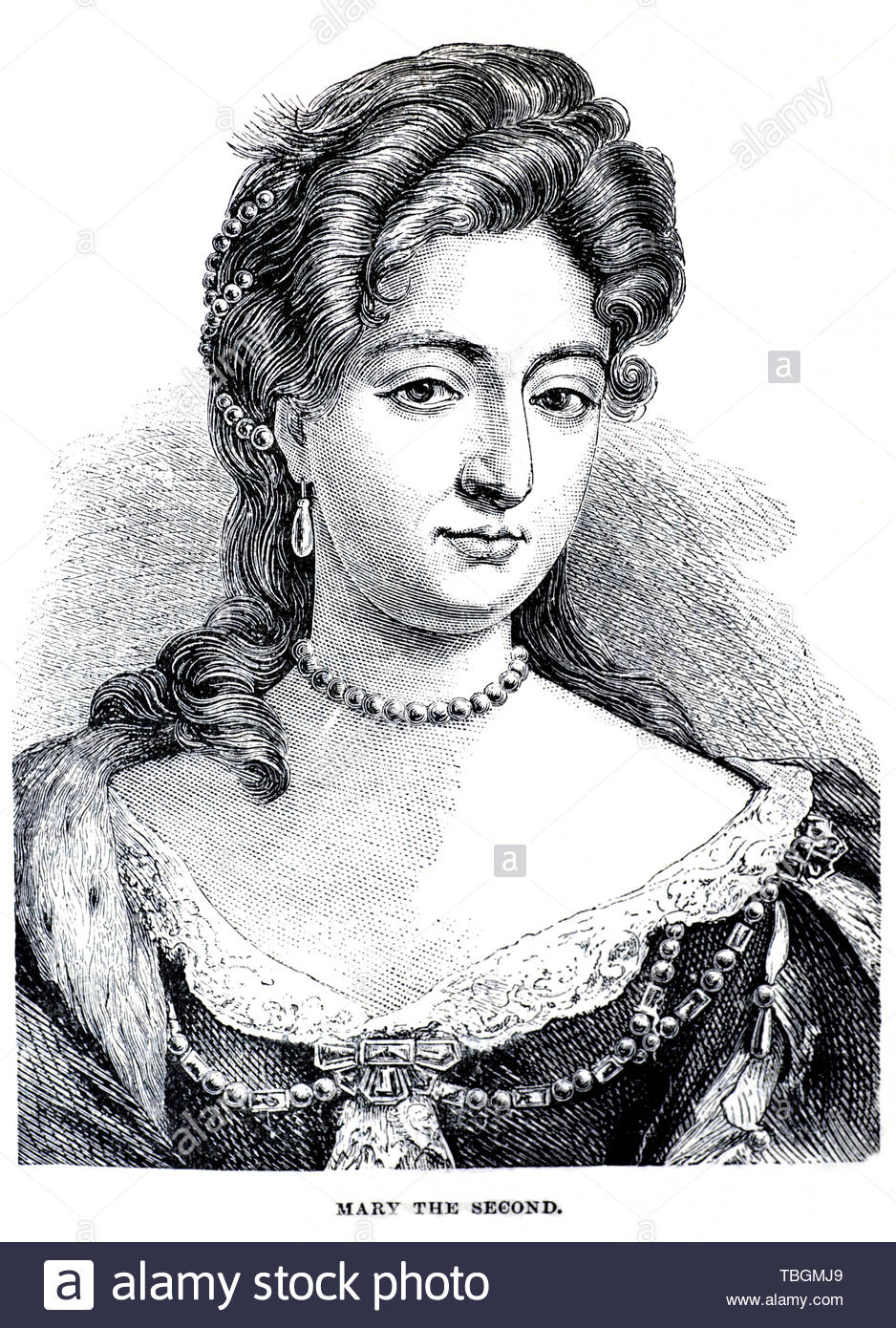 Kings and queens of england monarchs hi-res stock photography and ...