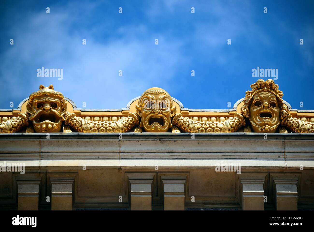 Historical Statue of Paris Opera in France Stock Photo - Alamy
