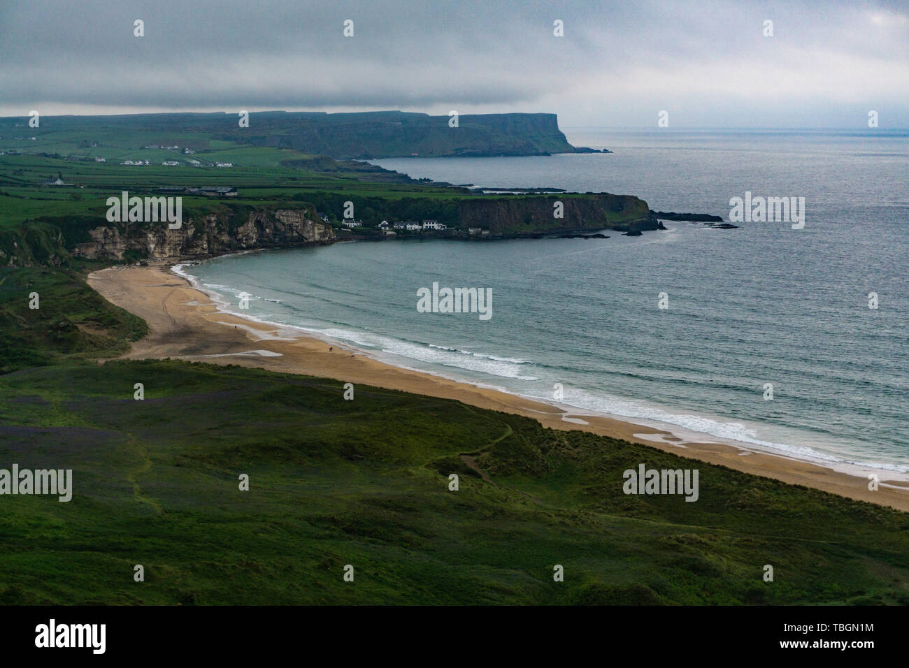 ocean cliffs in northern ireland Stock Photo - Alamy