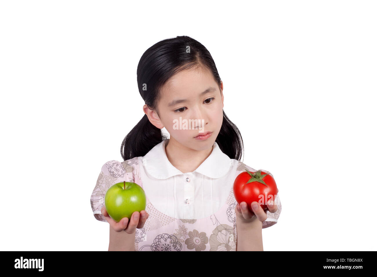 A girl's favorite food Stock Photo - Alamy