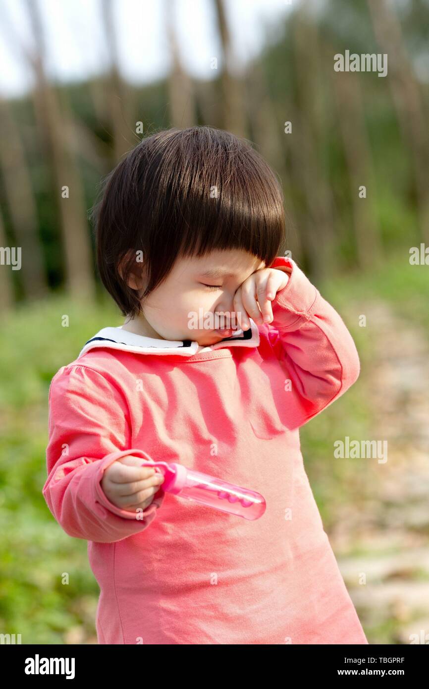 Child pouting toy hi-res stock photography and images - Alamy