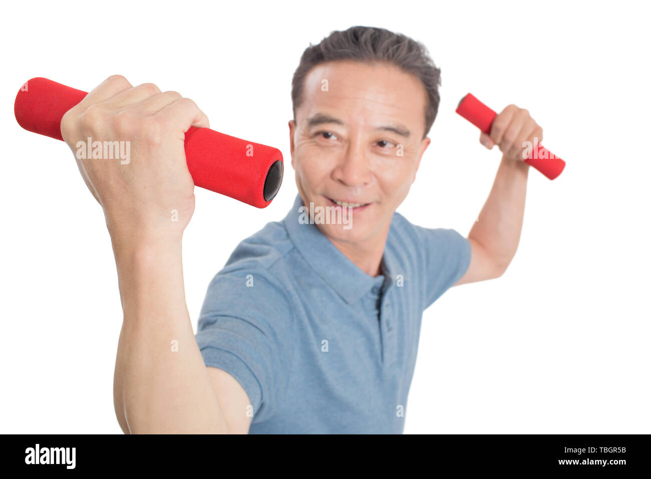 The elderly strengthen themselves Stock Photo - Alamy