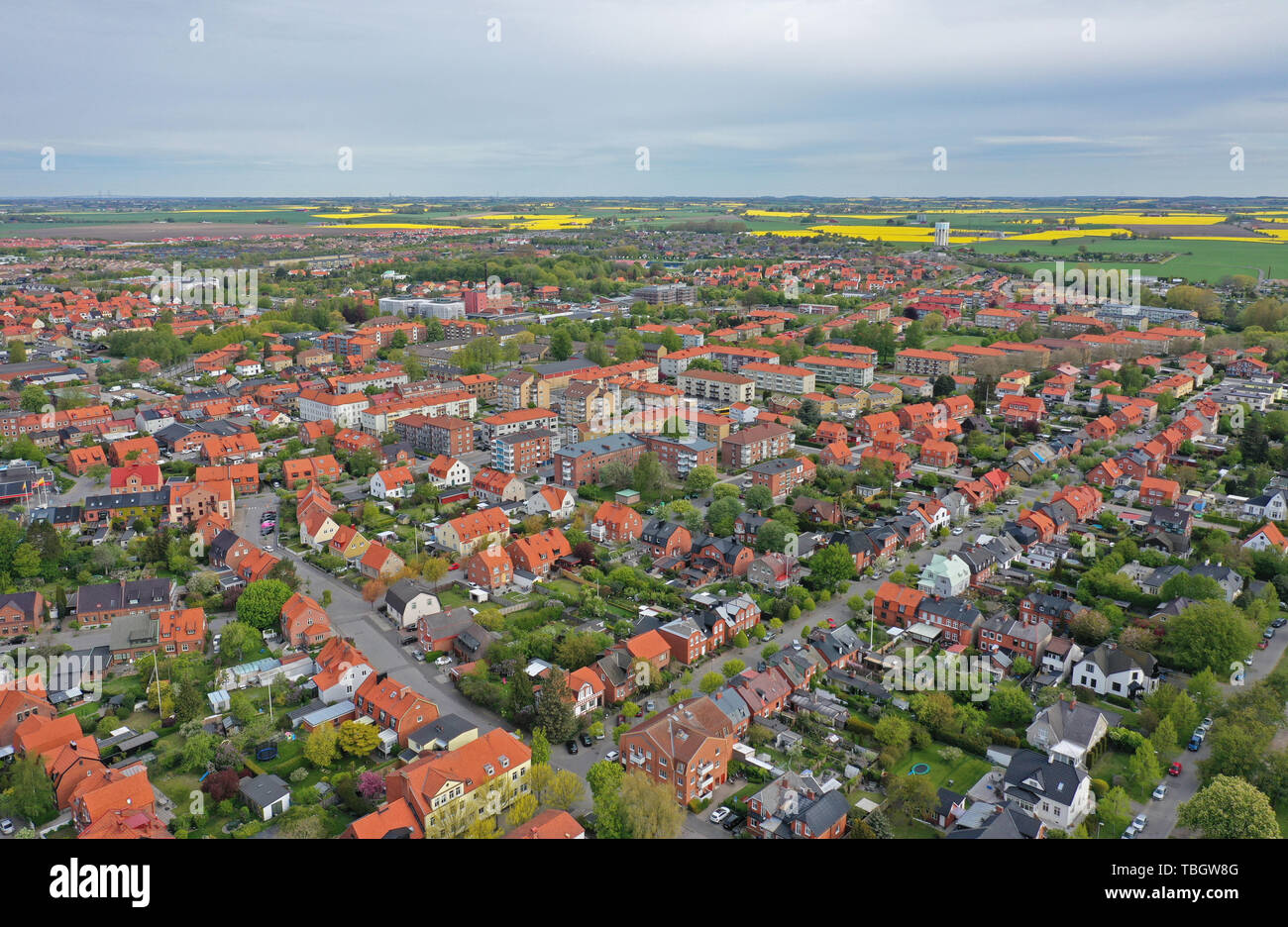 Staden Trelleborg/ The city of Trelleborg Stock Photo - Alamy