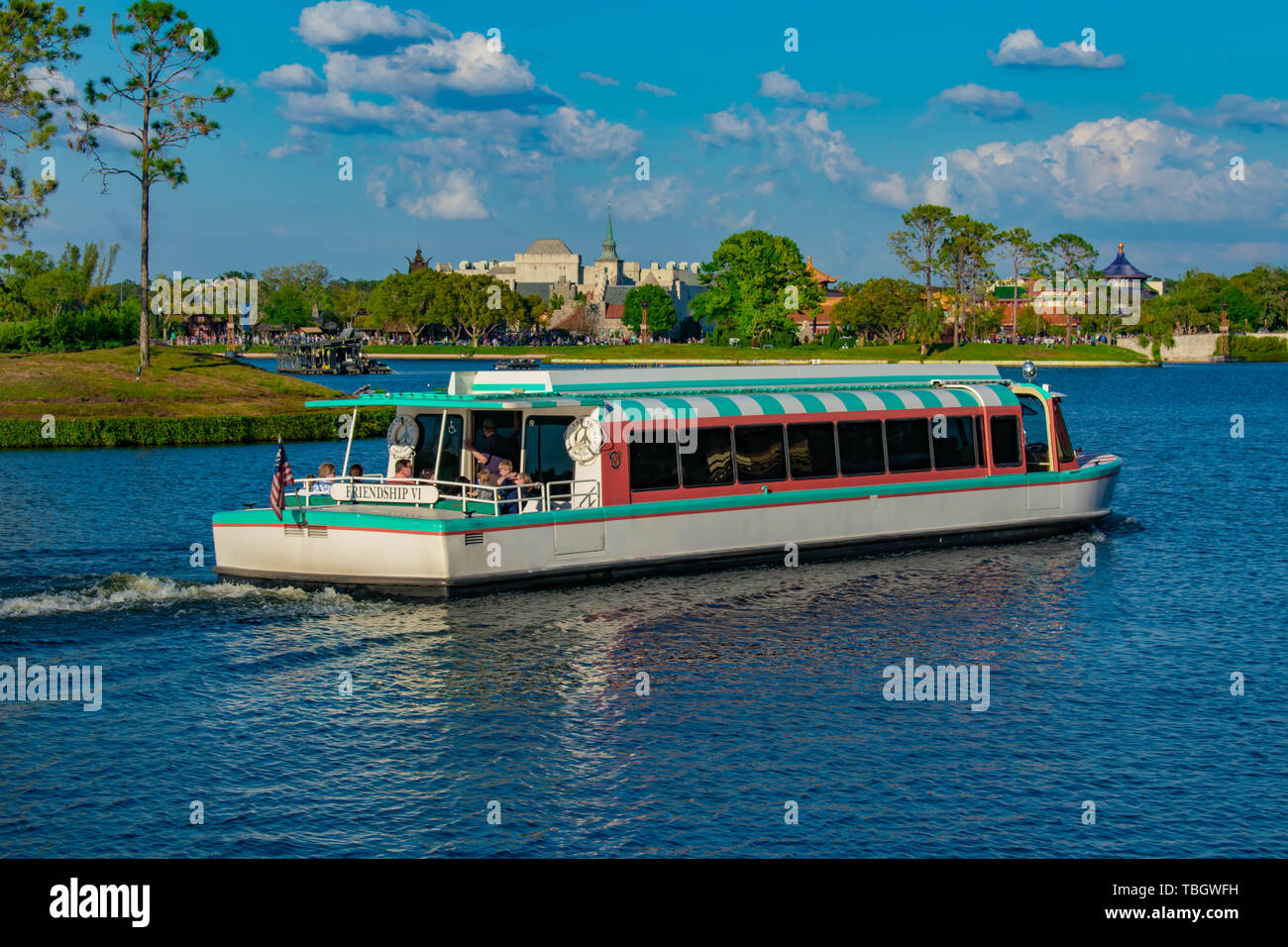 Boat To Epcot