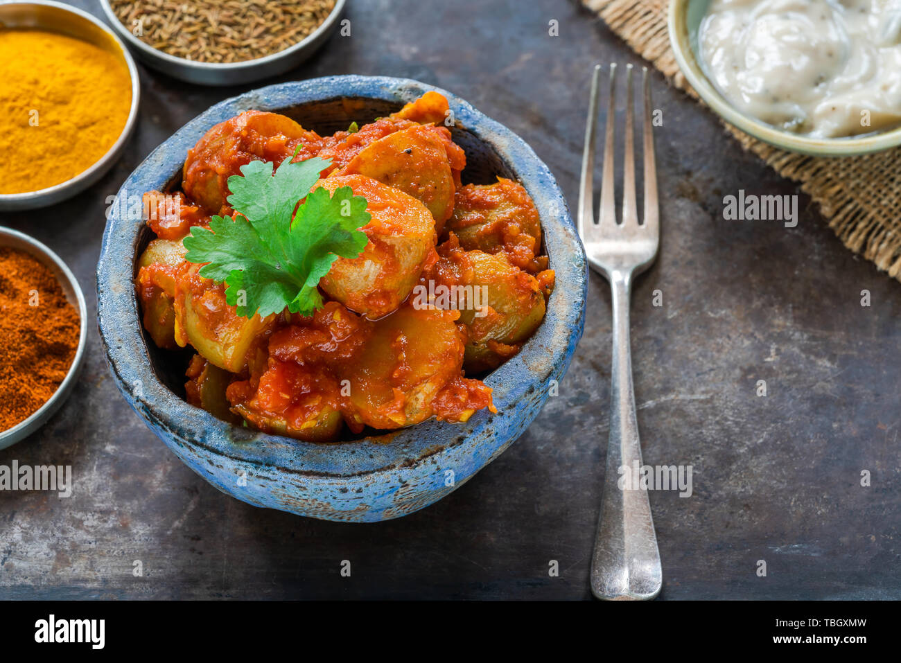 Bombay aloo hi-res stock photography and images - Alamy