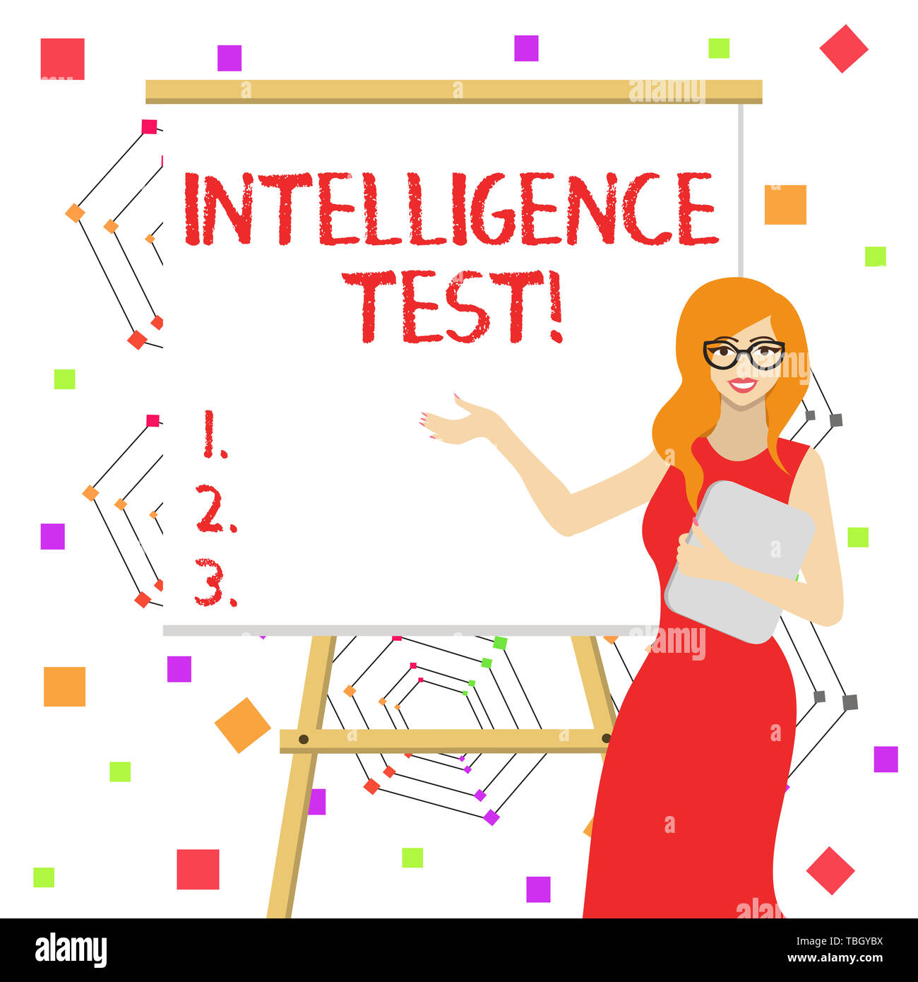 Word writing text Intelligence Test. Business photo showcasing test ...