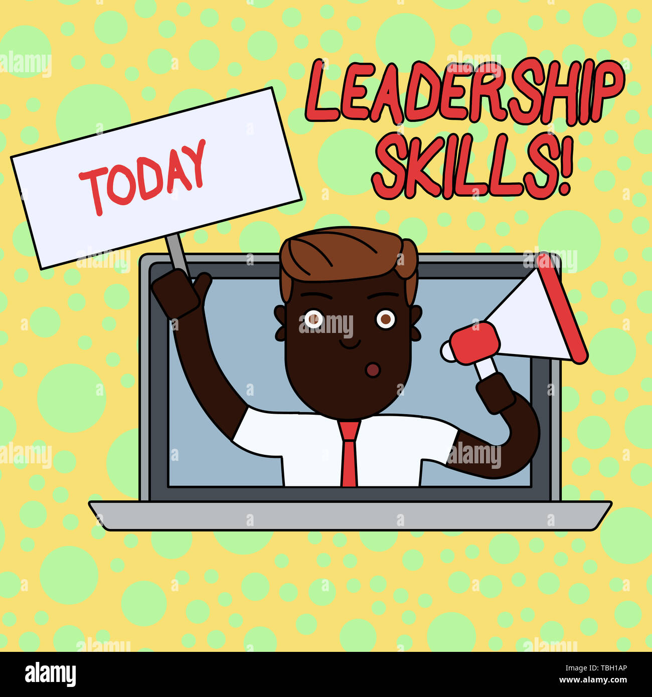 Writing note showing Leadership Skills. Business concept for Skills and ...