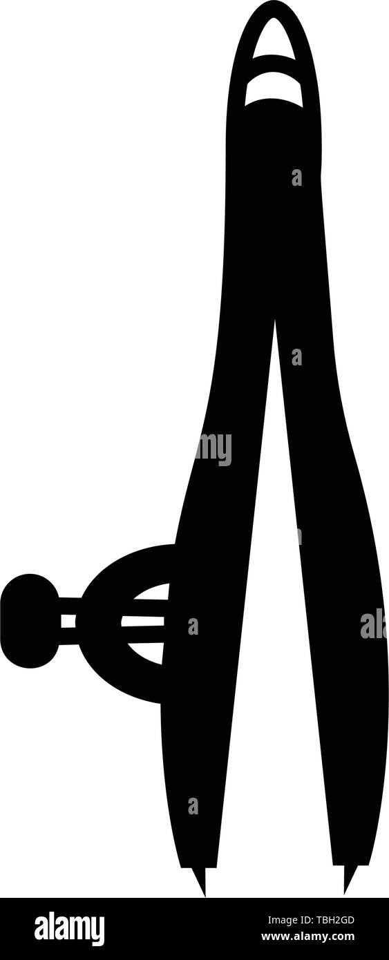 Geometry compasses sign icon - vector Stock Vector Image & Art - Alamy