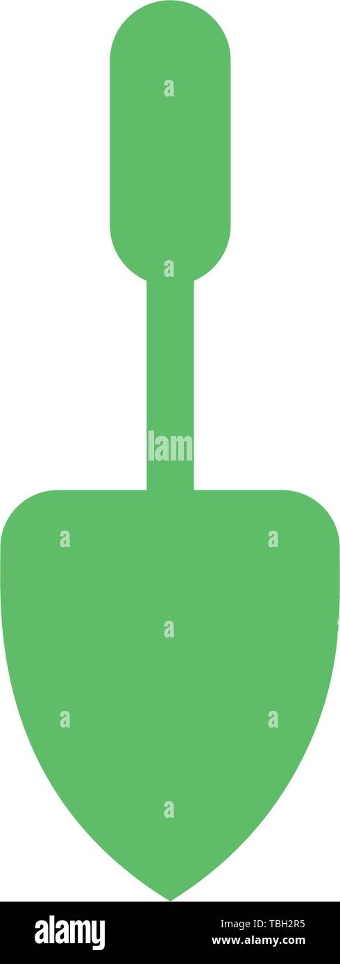 Garden trowel icon in flat style - vector Stock Vector Image & Art - Alamy