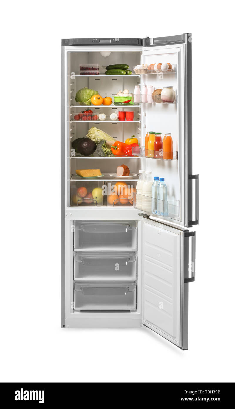 Full fridge Cut Out Stock Images & Pictures - Alamy