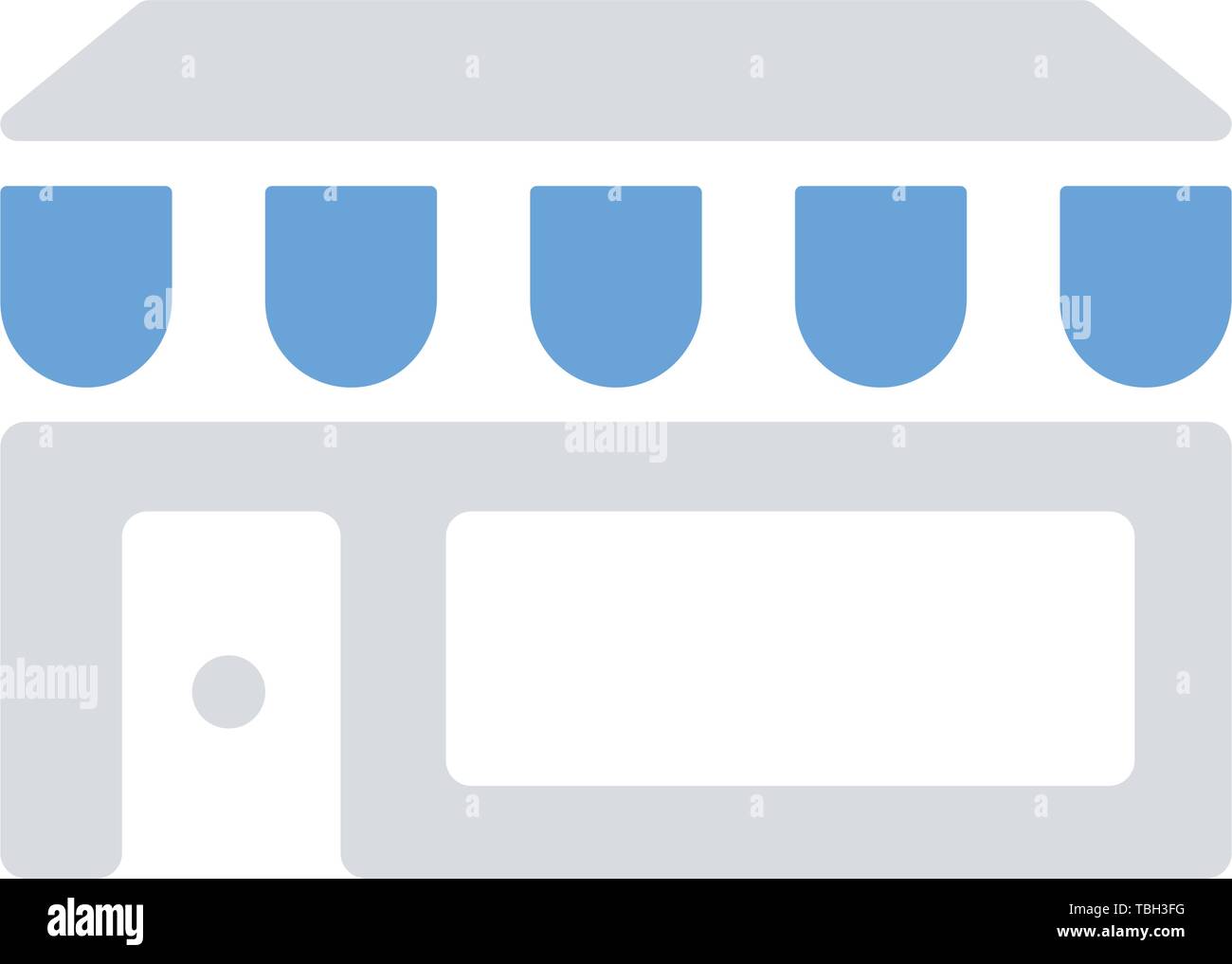 Store icon - Store vector sign vector Stock Vector Image & Art - Alamy