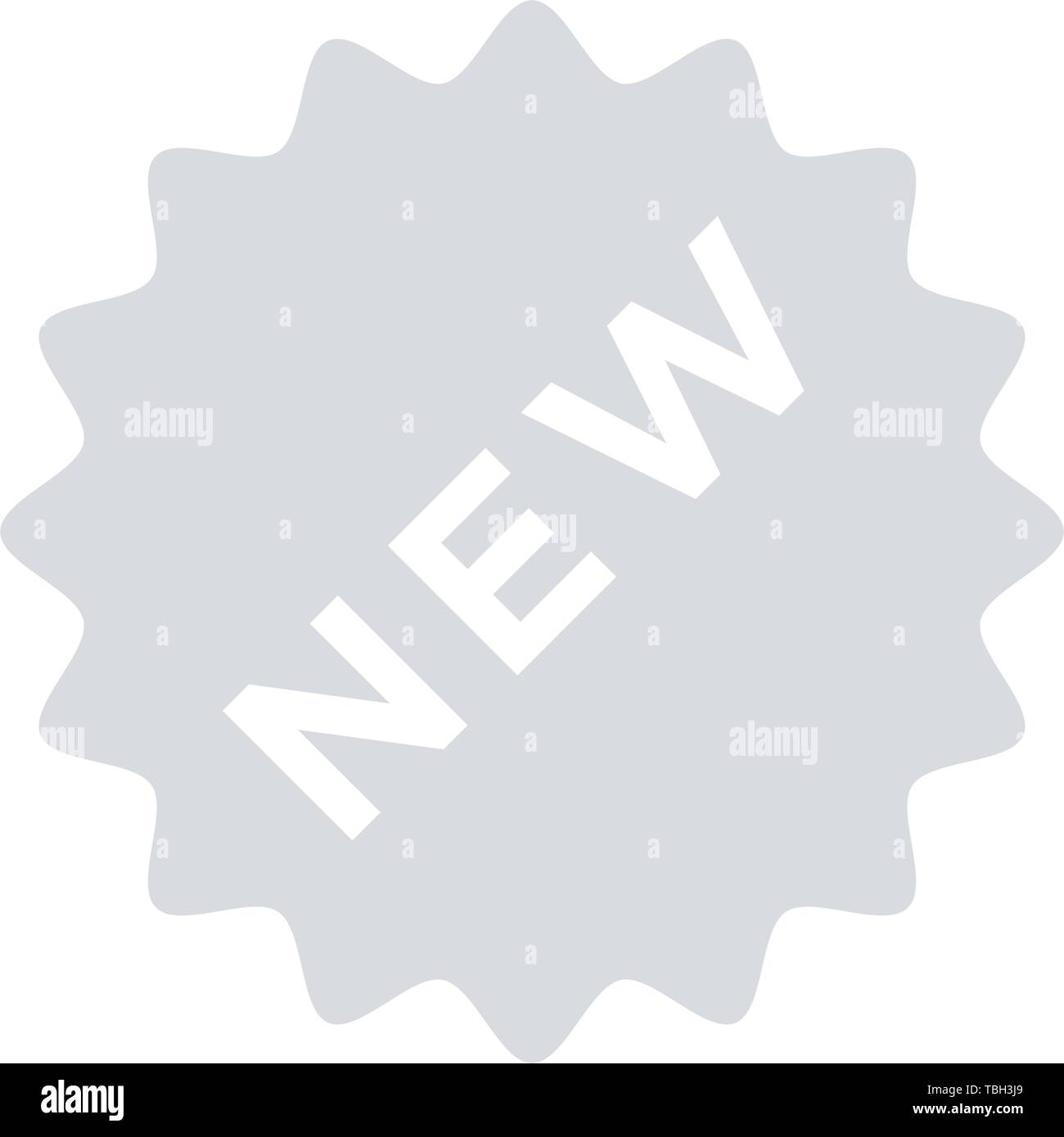 New sign icon - New arrival button symbol vector Stock Vector Image ...