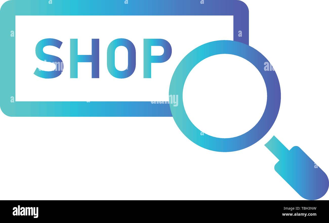 Searching at supermarket Stock Vector Images - Alamy