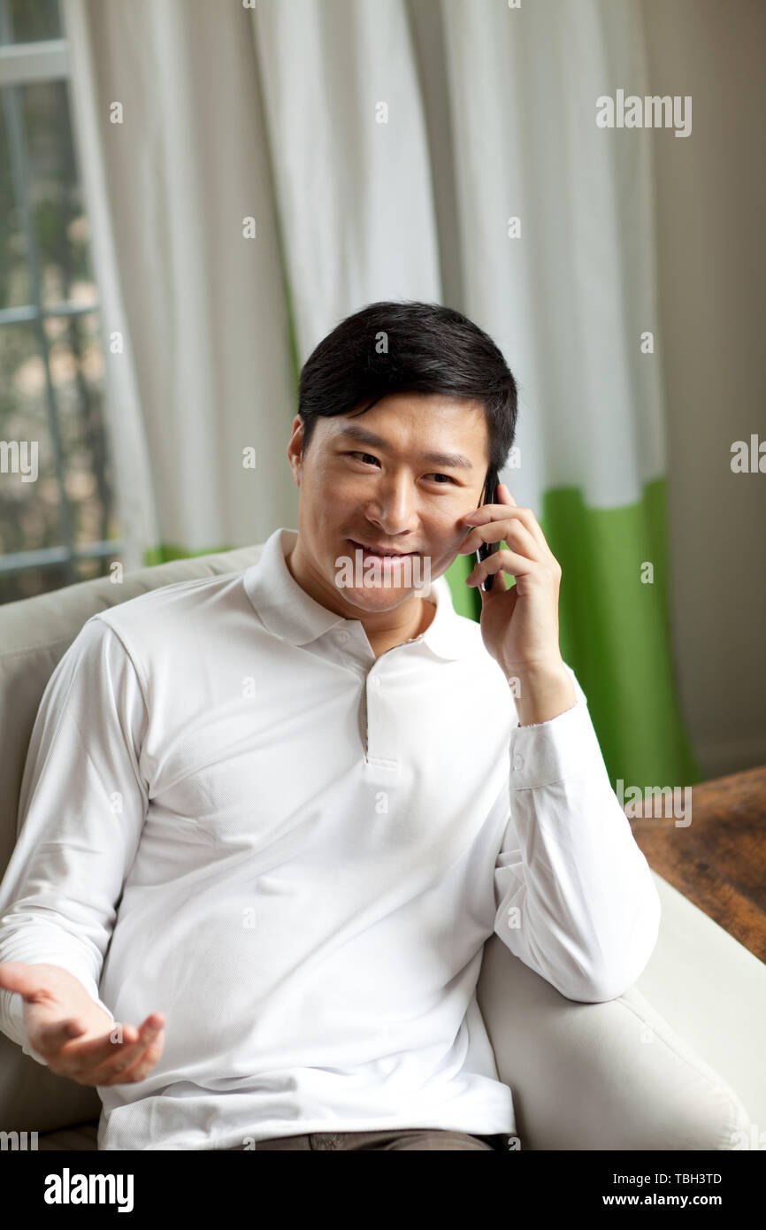 Contacting family hi-res stock photography and images - Alamy