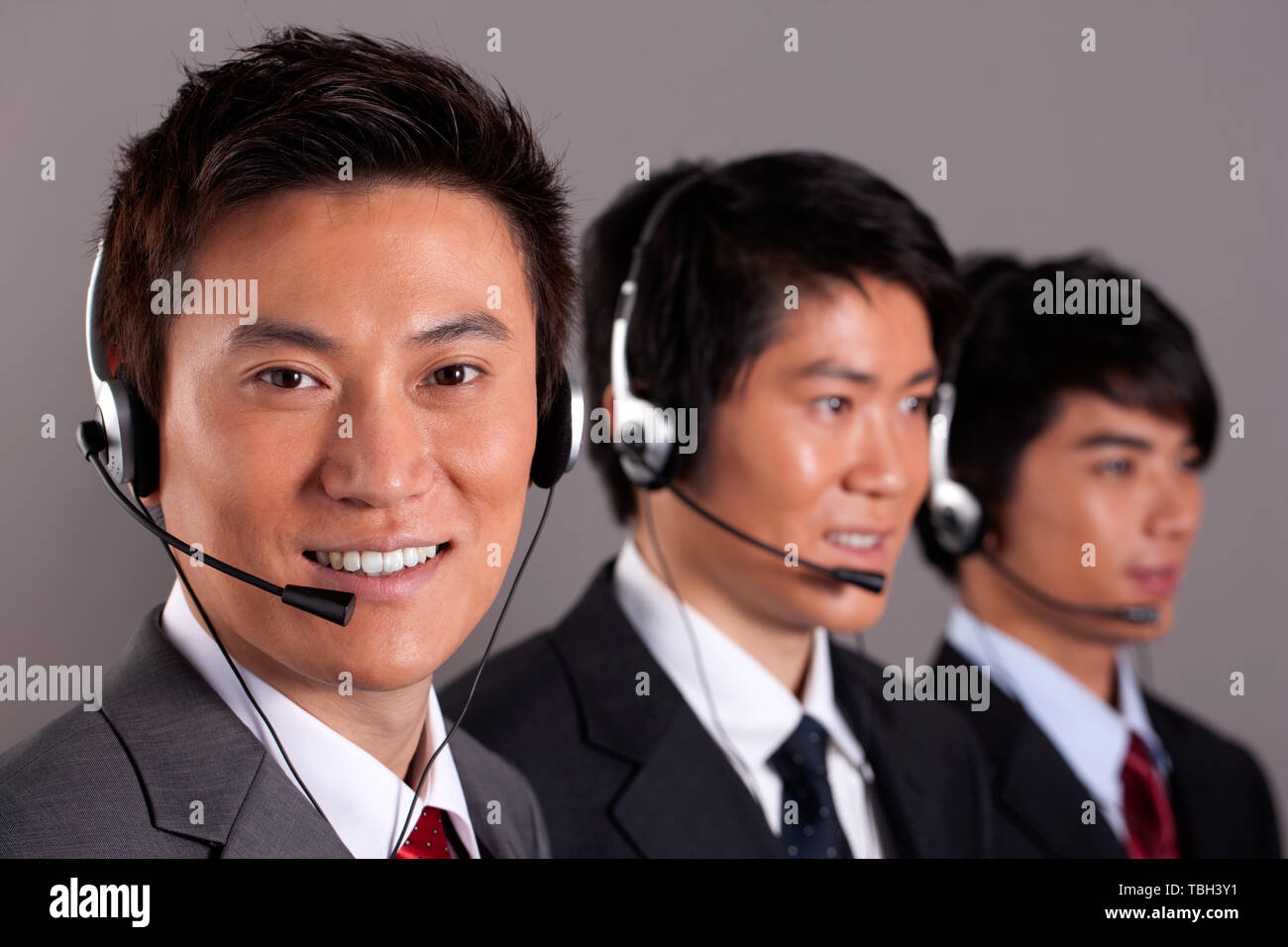 Customer service staff Stock Photo - Alamy
