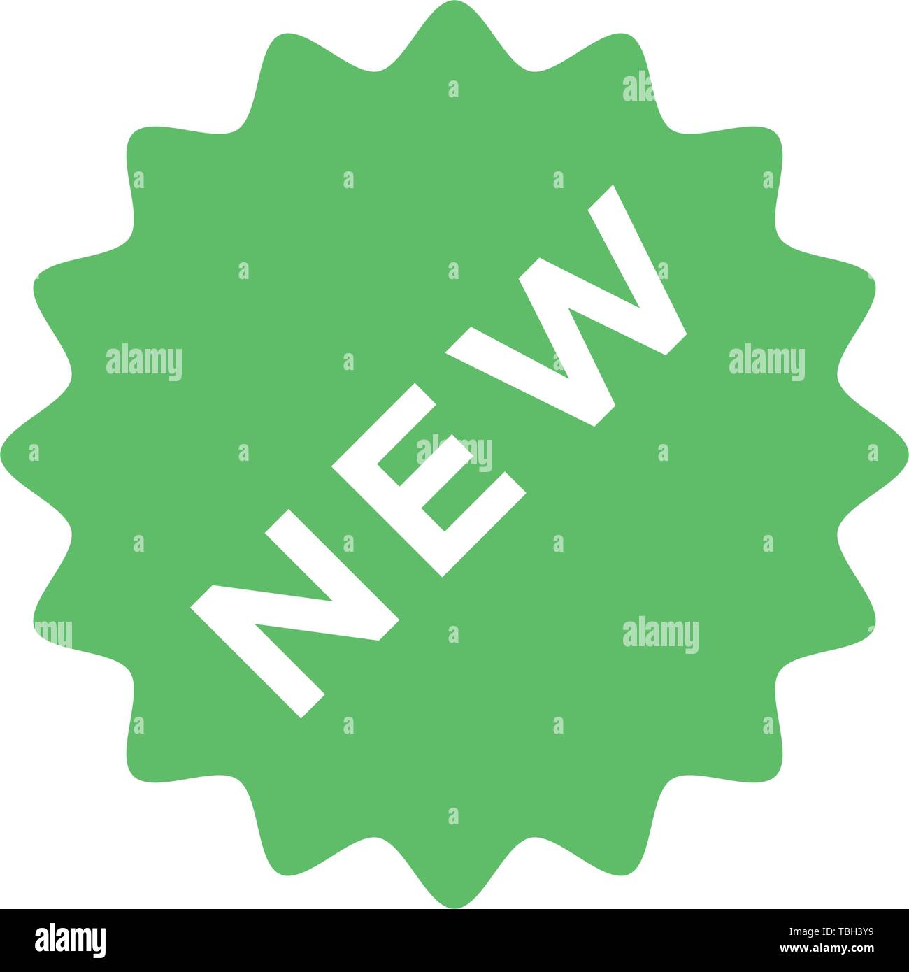New sign icon - New arrival button symbol vector Stock Vector Image ...