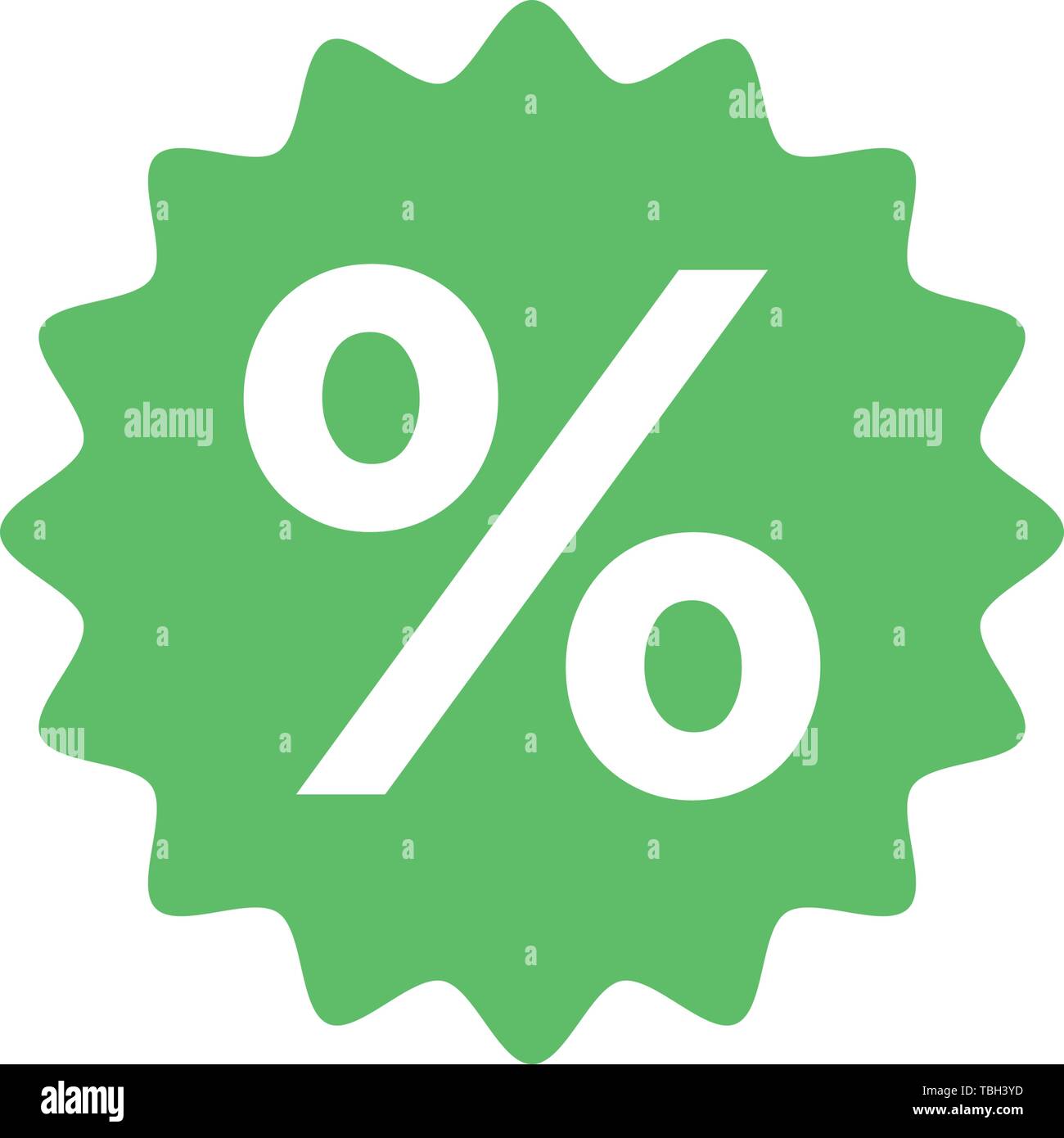 Percentage sign icon vector Stock Vector Image & Art - Alamy