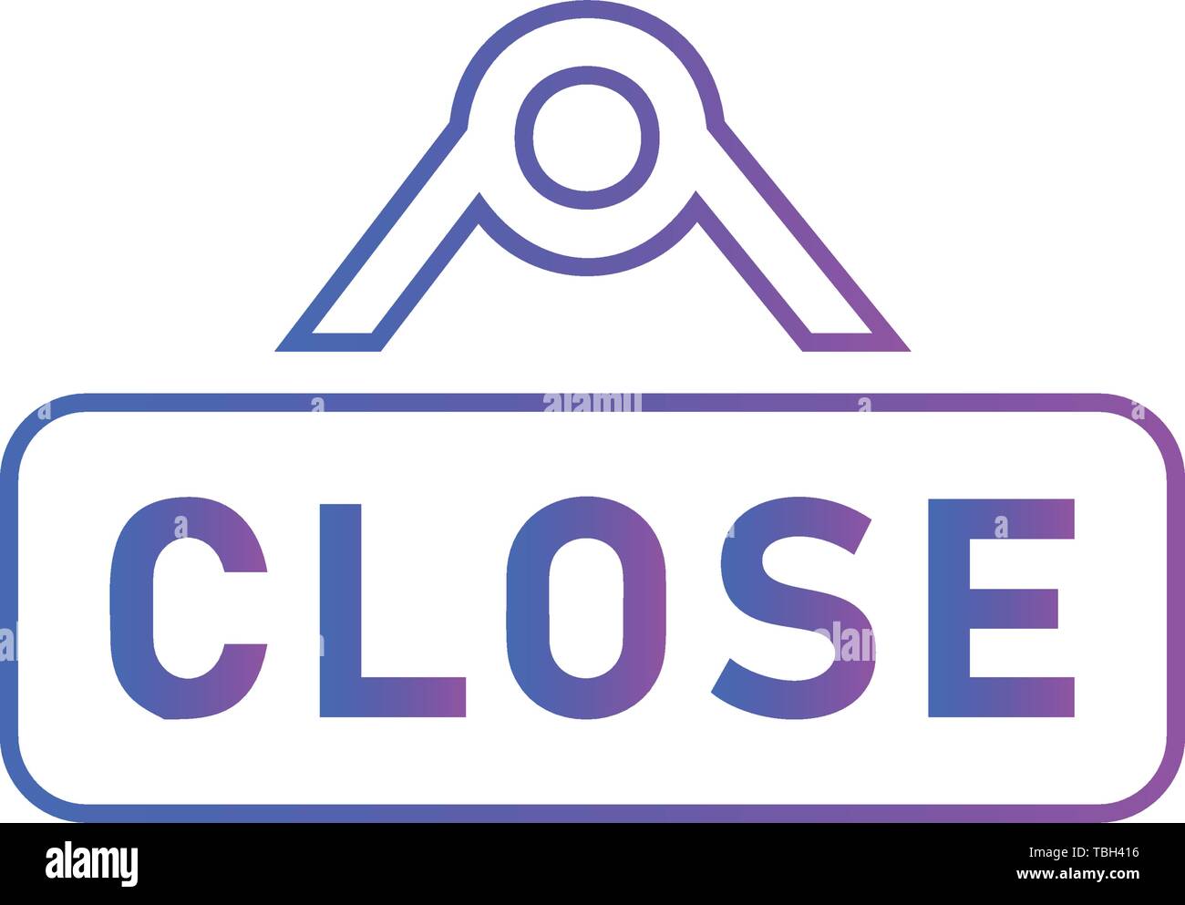 Close Icon - close sign vector on a white background Stock Vector Image ...