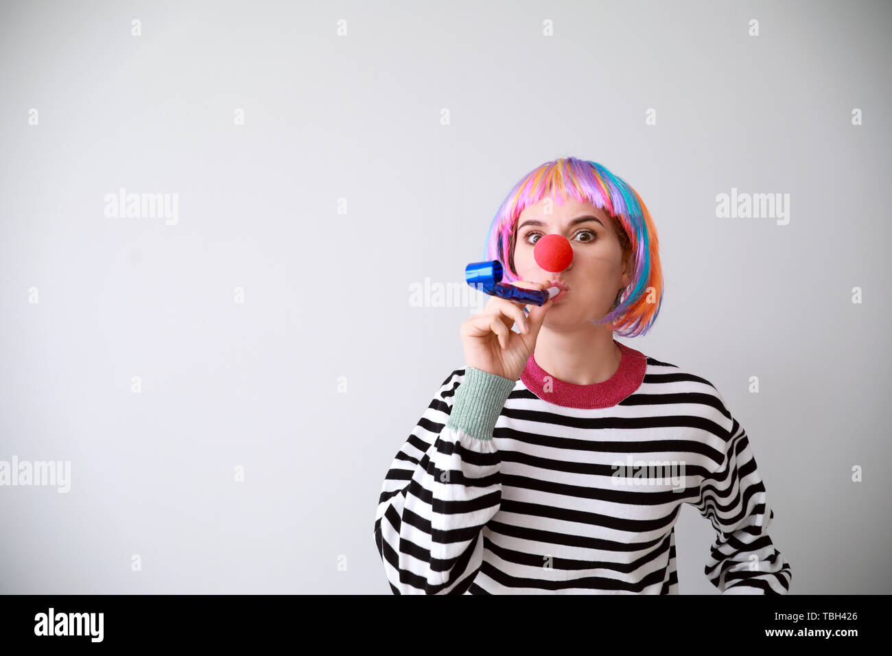 Party whistle hi-res stock photography and images - Alamy