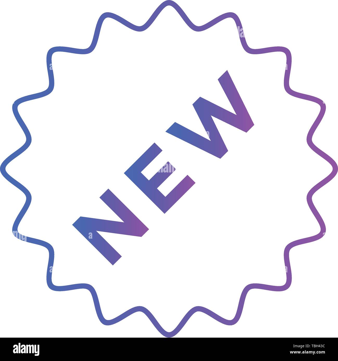 New sign icon - New arrival button symbol vector Stock Vector Image ...