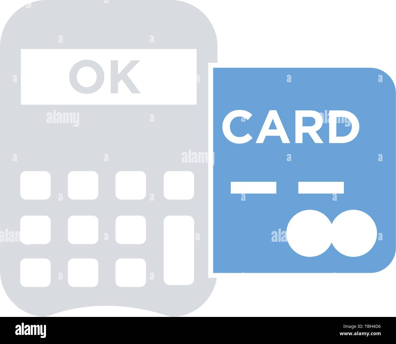 Card Payment Processing Machine Icon Stock Vector Image & Art - Alamy