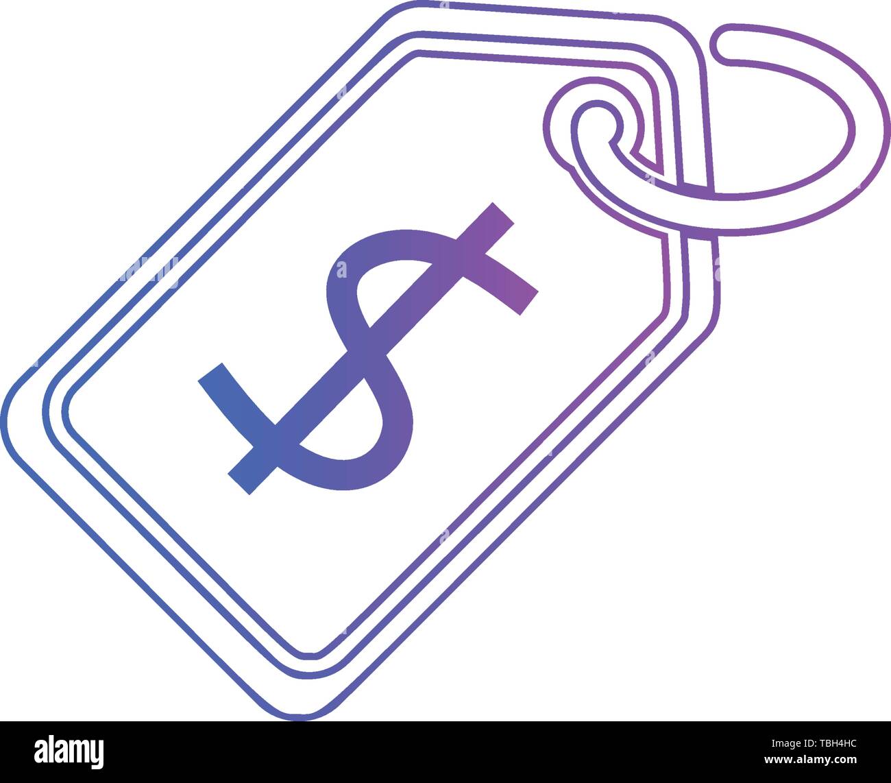 Dollar sign - label icon Vector illustration Stock Vector Image & Art ...