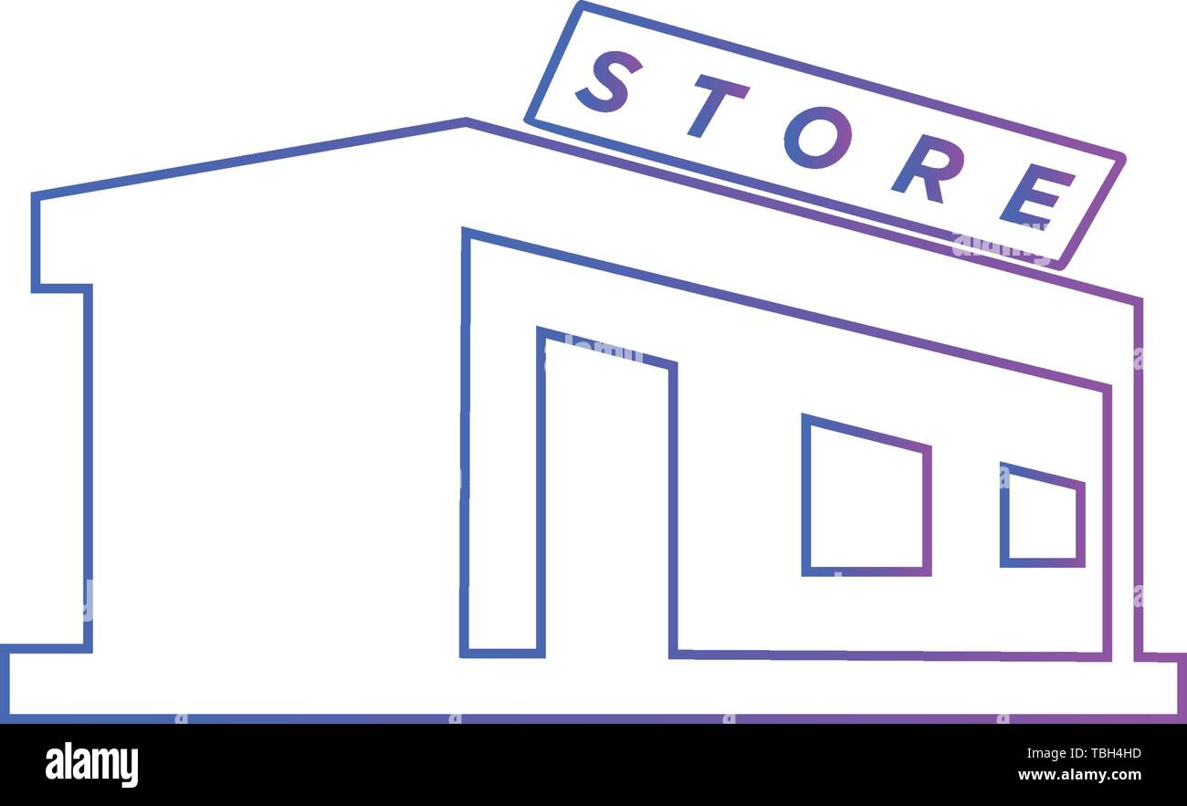Store icon vector - Flat Stock Vector Image & Art - Alamy