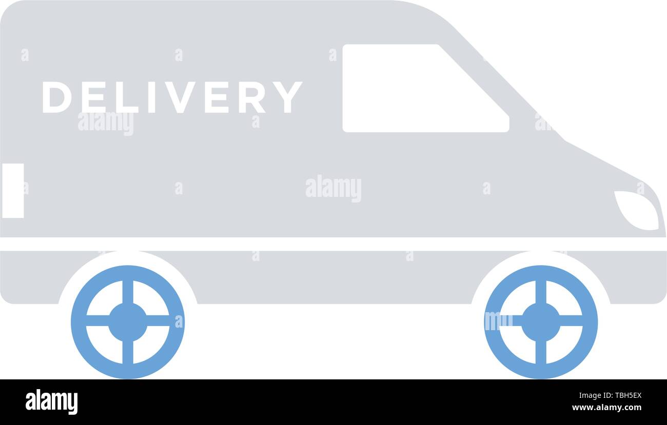Delivery car sign - shopping icon vector Stock Vector Image & Art - Alamy
