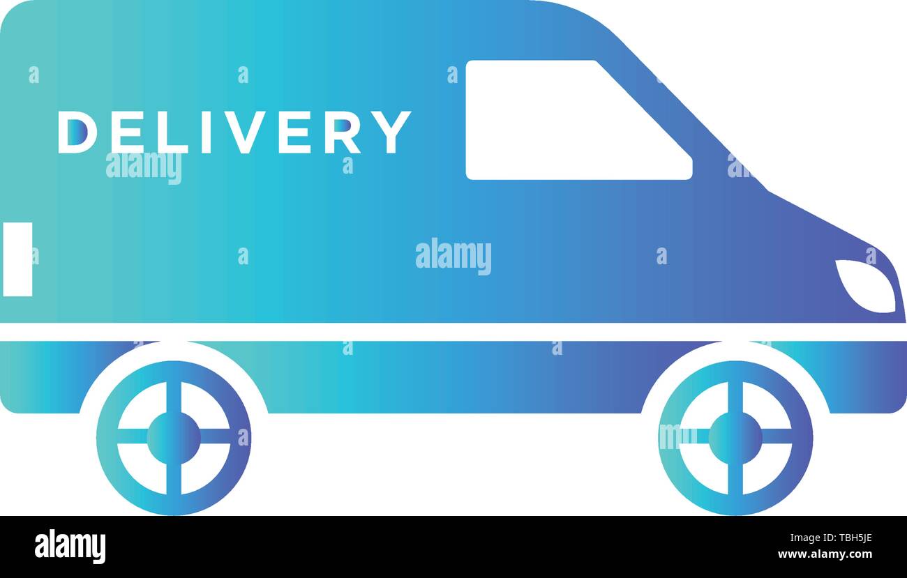 Delivery car sign - shopping icon vector Stock Vector Image & Art - Alamy
