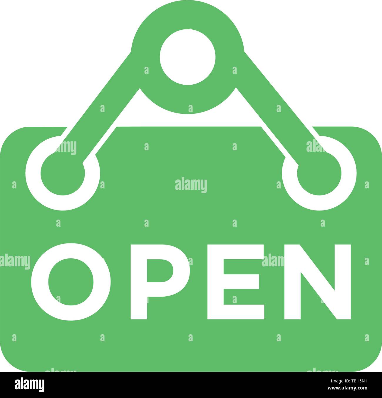 Open vector icon - tag sign symbol Stock Vector Image & Art - Alamy