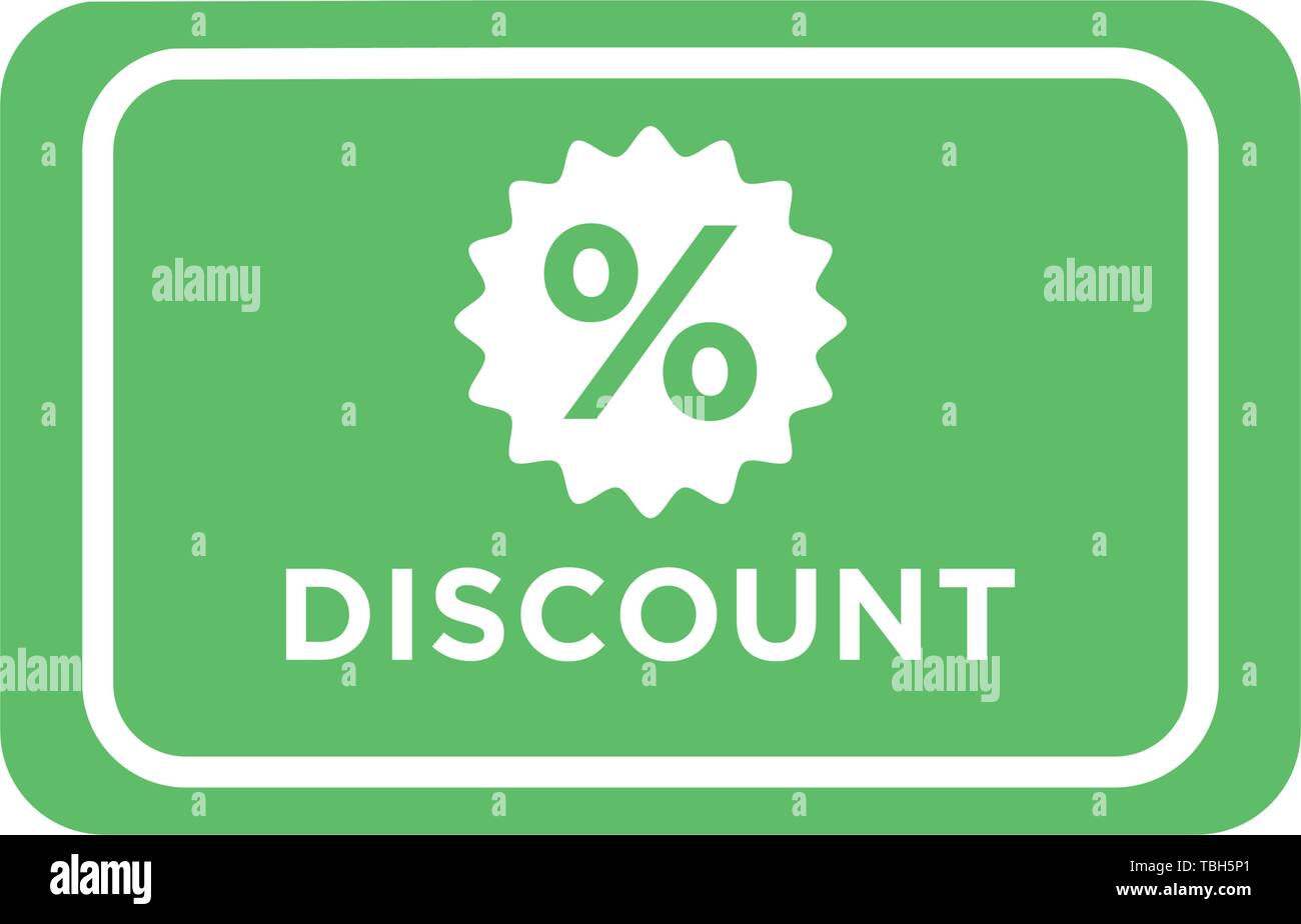 Voucher discount card - vector illustration Stock Vector Image & Art ...