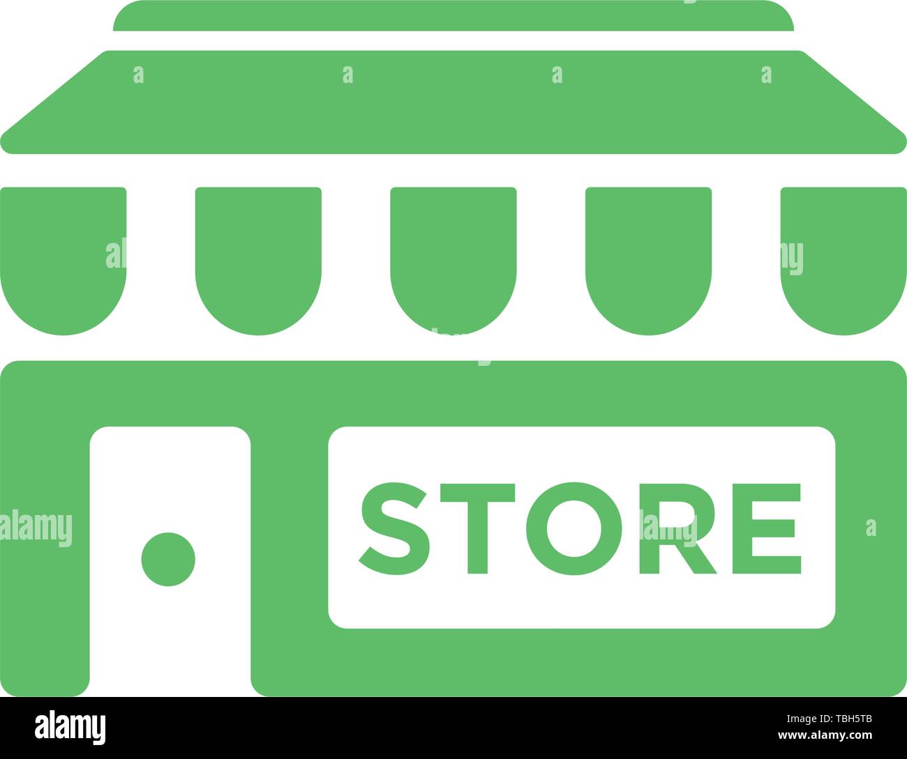 Store sign icon - shopping icon vector Stock Vector Image & Art - Alamy