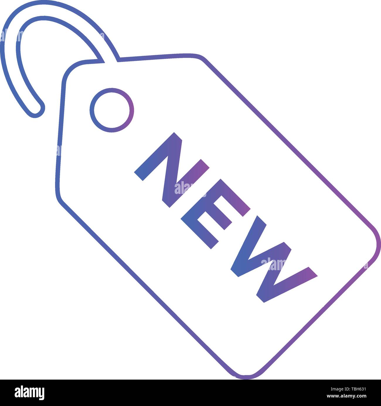 Label icon Vector - New sign symbol Stock Vector Image & Art - Alamy