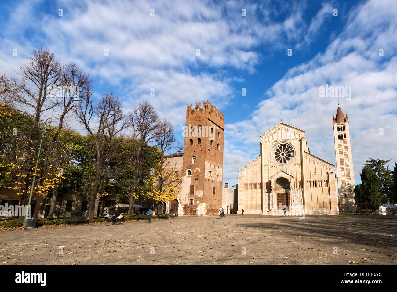 Basilica of San Zeno (X-XI century) in Verona - UNESCO heritage site ...