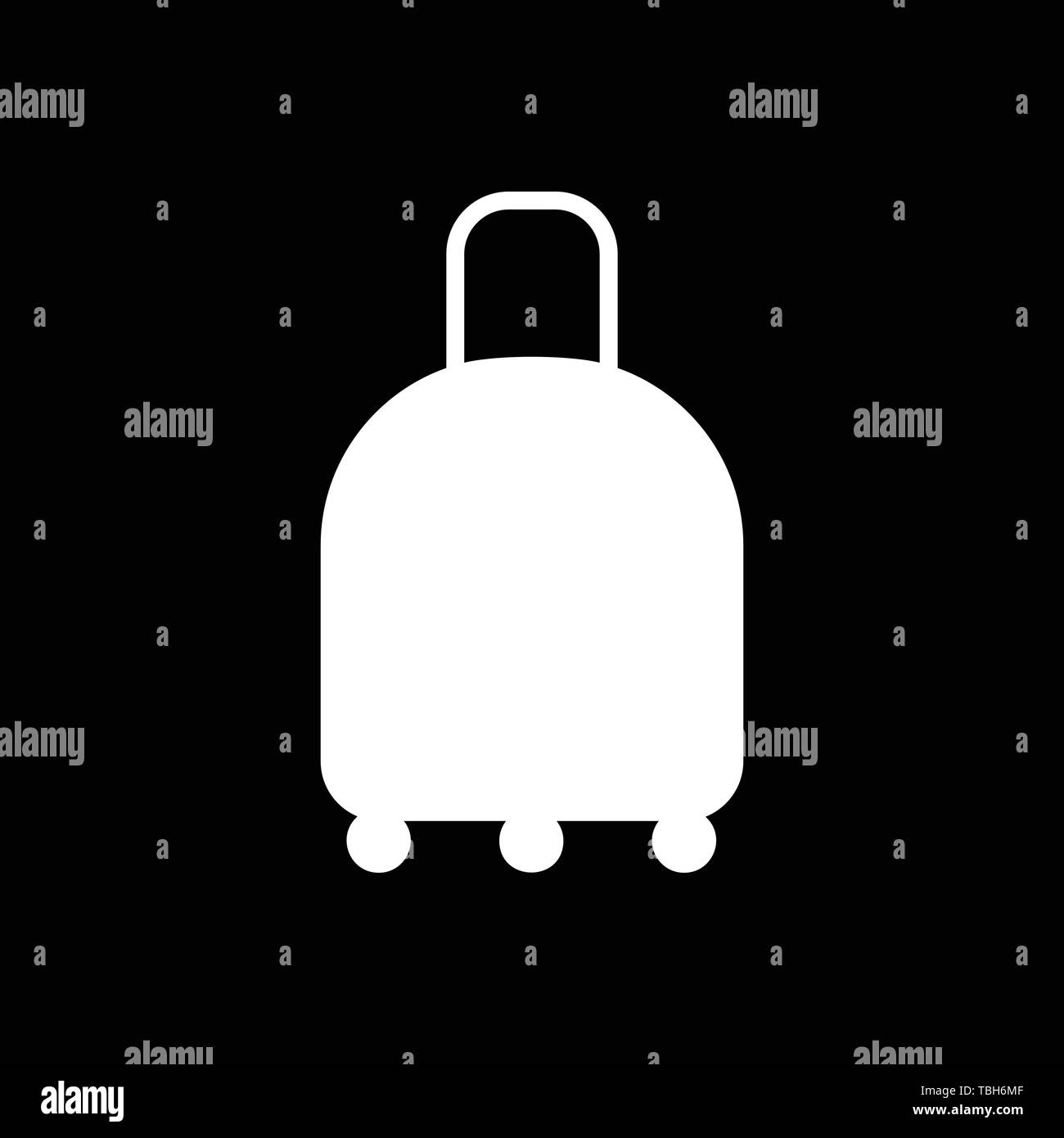 Travel bag icon - Luggage sign Stock Vector Image & Art - Alamy