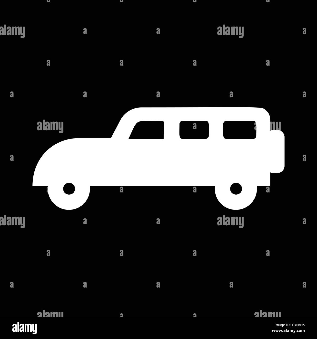 Retirement car Stock Vector Images - Alamy