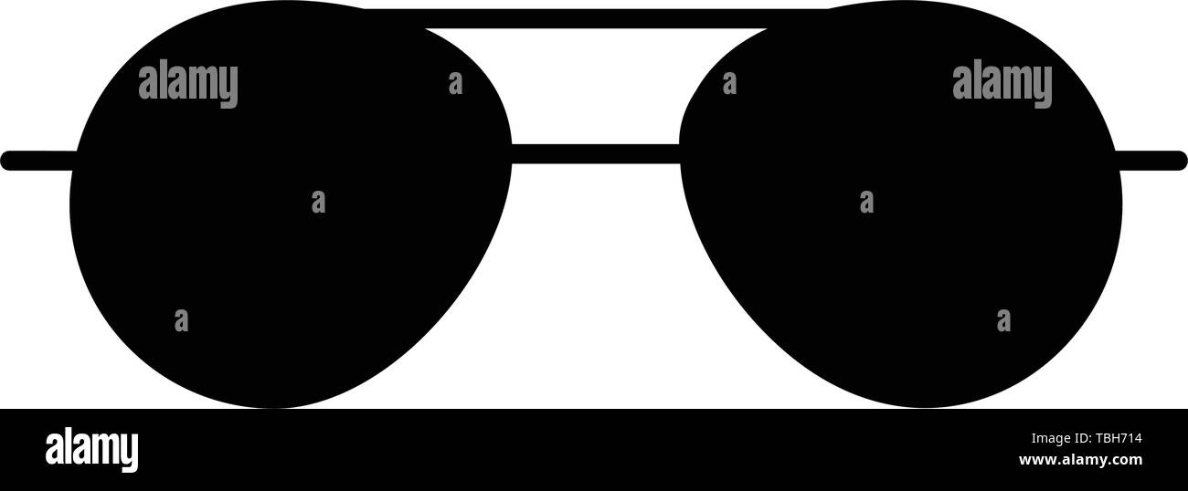 Sunglasses icon vector - Eyeglasses sign Stock Vector Image & Art - Alamy