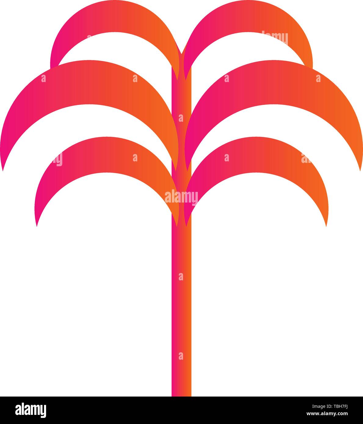 Tree icon Vector - Plants sign Stock Vector Image & Art - Alamy