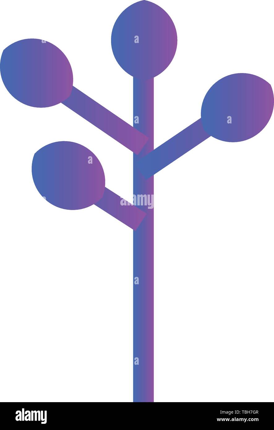 Tree icon Vector - Plants sign Stock Vector Image & Art - Alamy