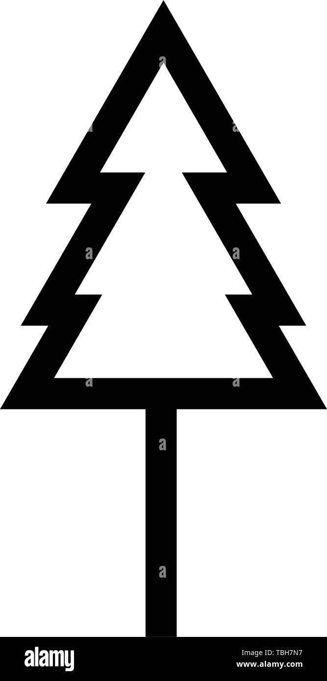 Tree icon Vector - Plants sign Stock Vector Image & Art - Alamy